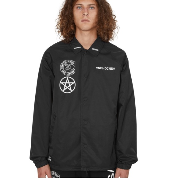 Converse | Jackets & Coats | Nwt Mens Converse X Neighborhood Coach ...